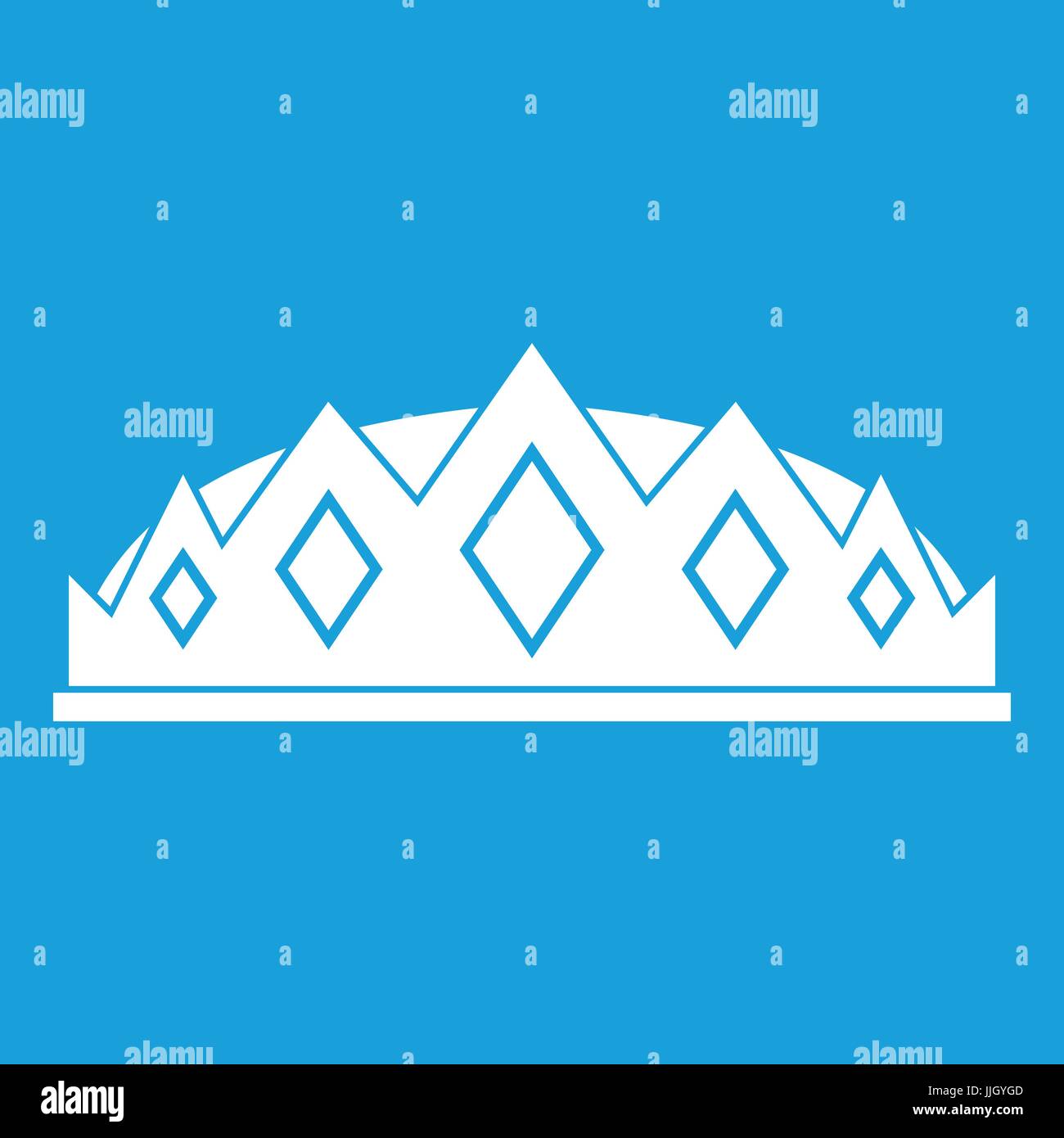 Small crown icon white Stock Vector Image & Art - Alamy