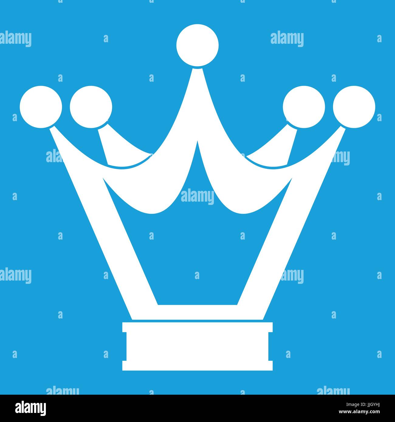 Princess crown icon white Stock Vector Image & Art - Alamy