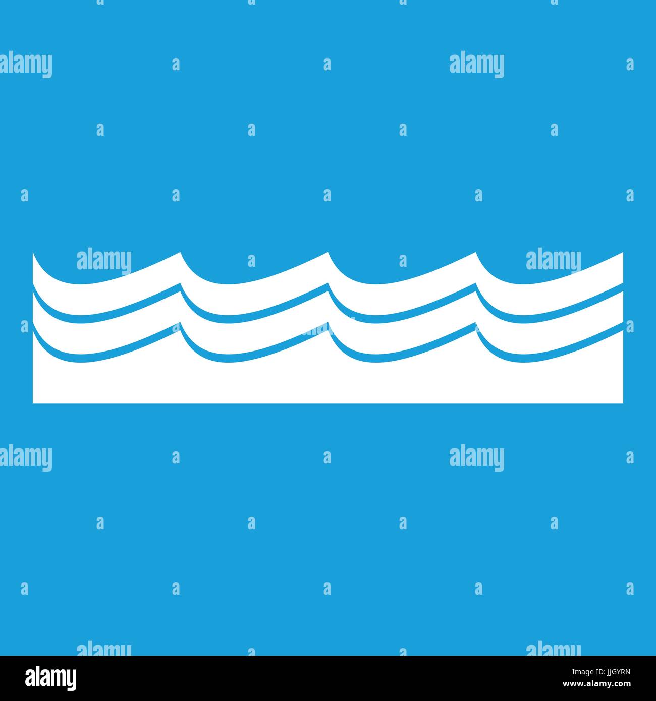 Water icon white Stock Vector Image & Art - Alamy