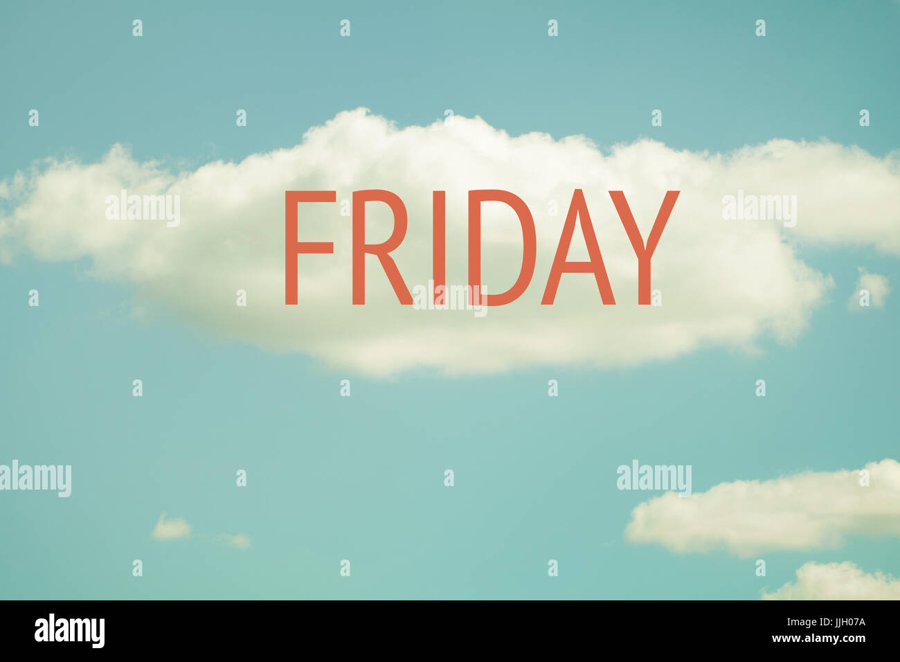 Happy sunny friday hi-res stock photography and images - Alamy