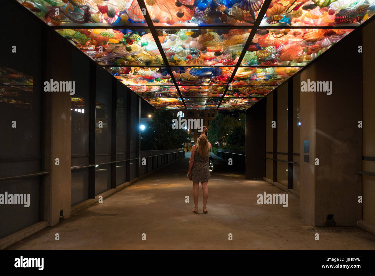 Walkway at Museum of Glass, Tacoma, WA Stock Photo - Alamy