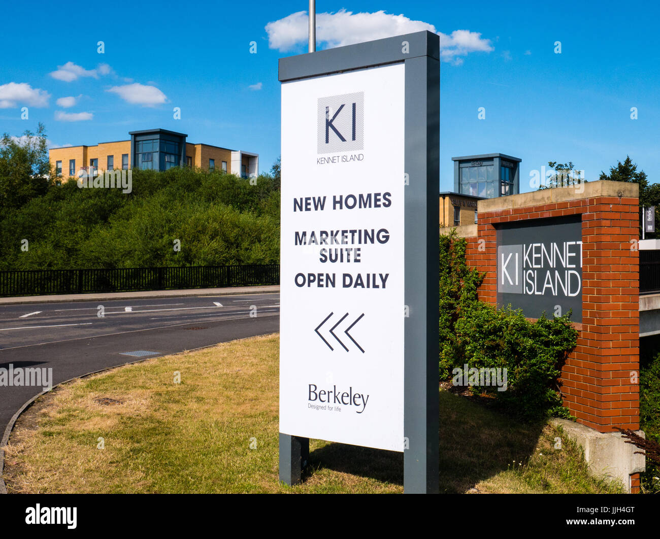 Kennet Island Housing Development, Kennet Island, Reading, Berkshire ...