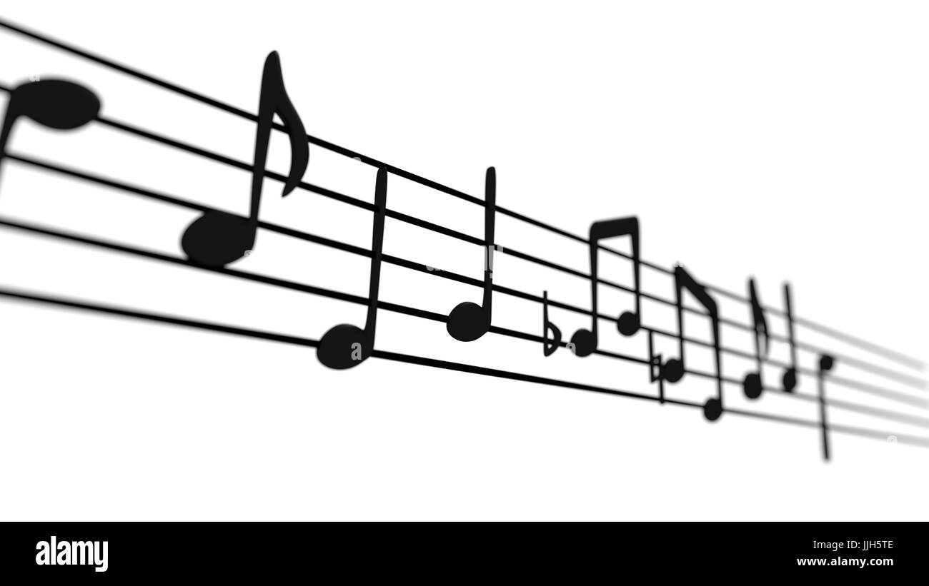 Staff notation hi-res stock photography and images - Alamy