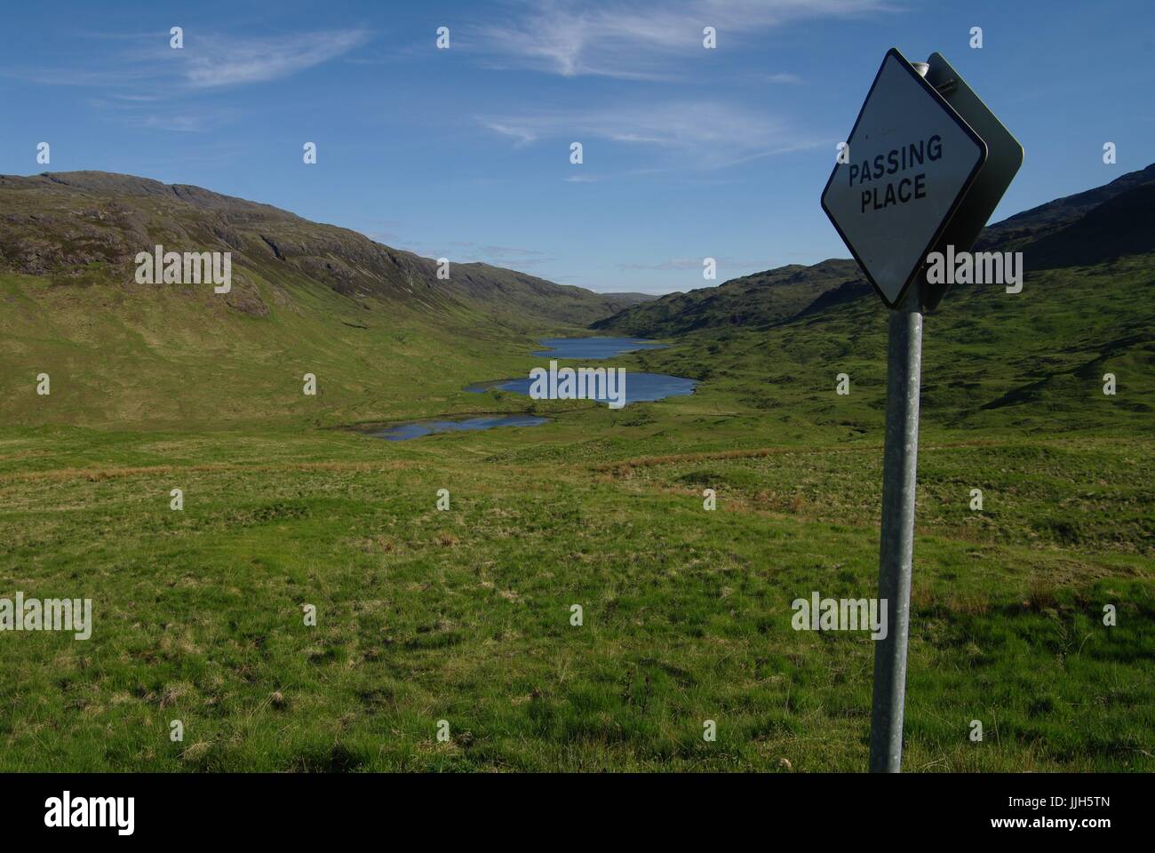 Passing place sign hi-res stock photography and images - Alamy