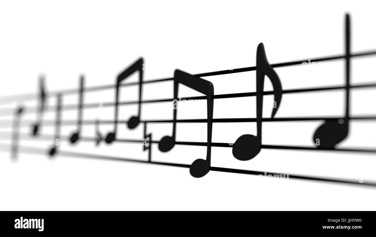 Staff notation hi-res stock photography and images - Alamy