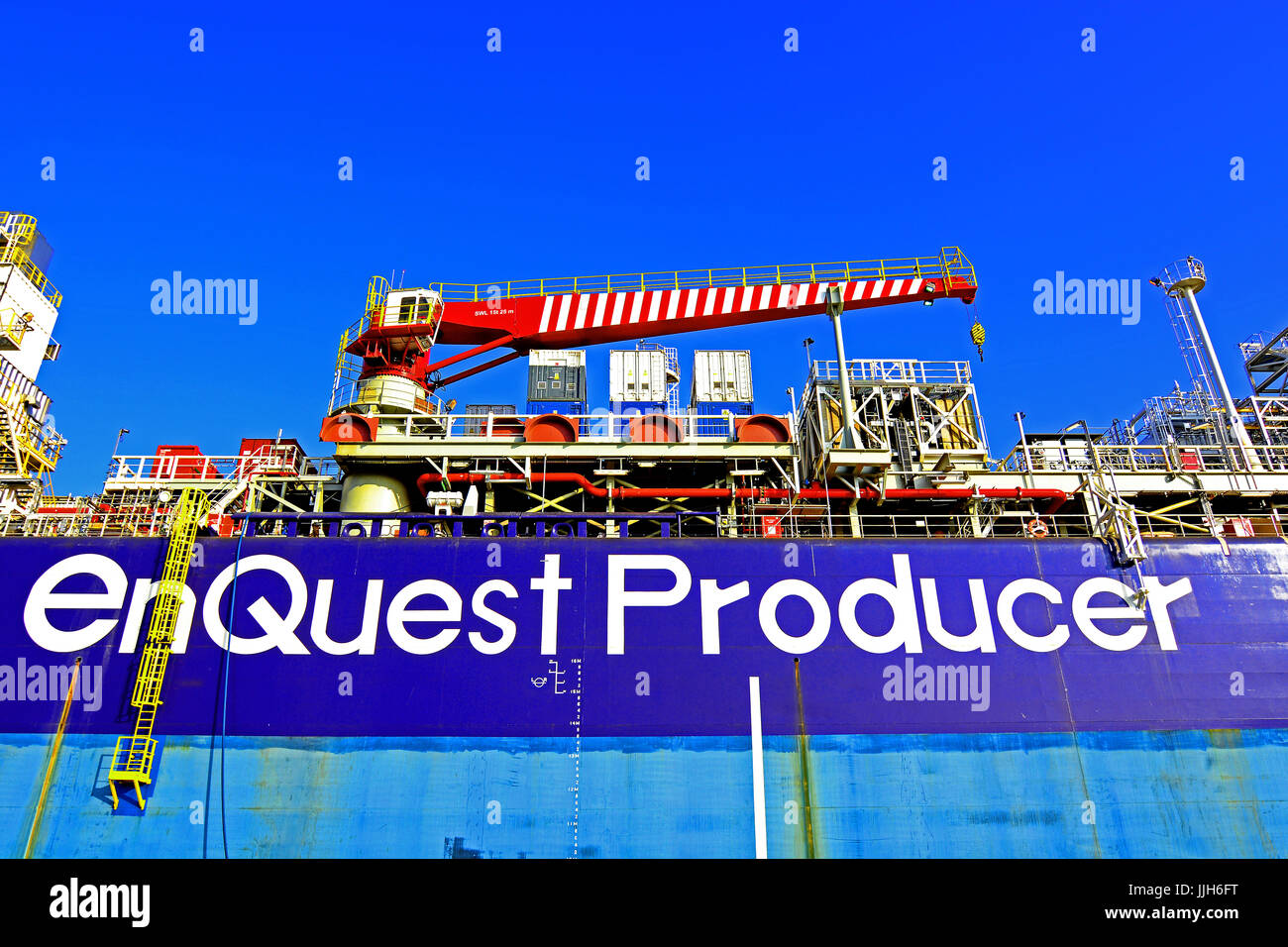 EnQuest Producer FPSO ship at Blyth harbour Stock Photo - Alamy