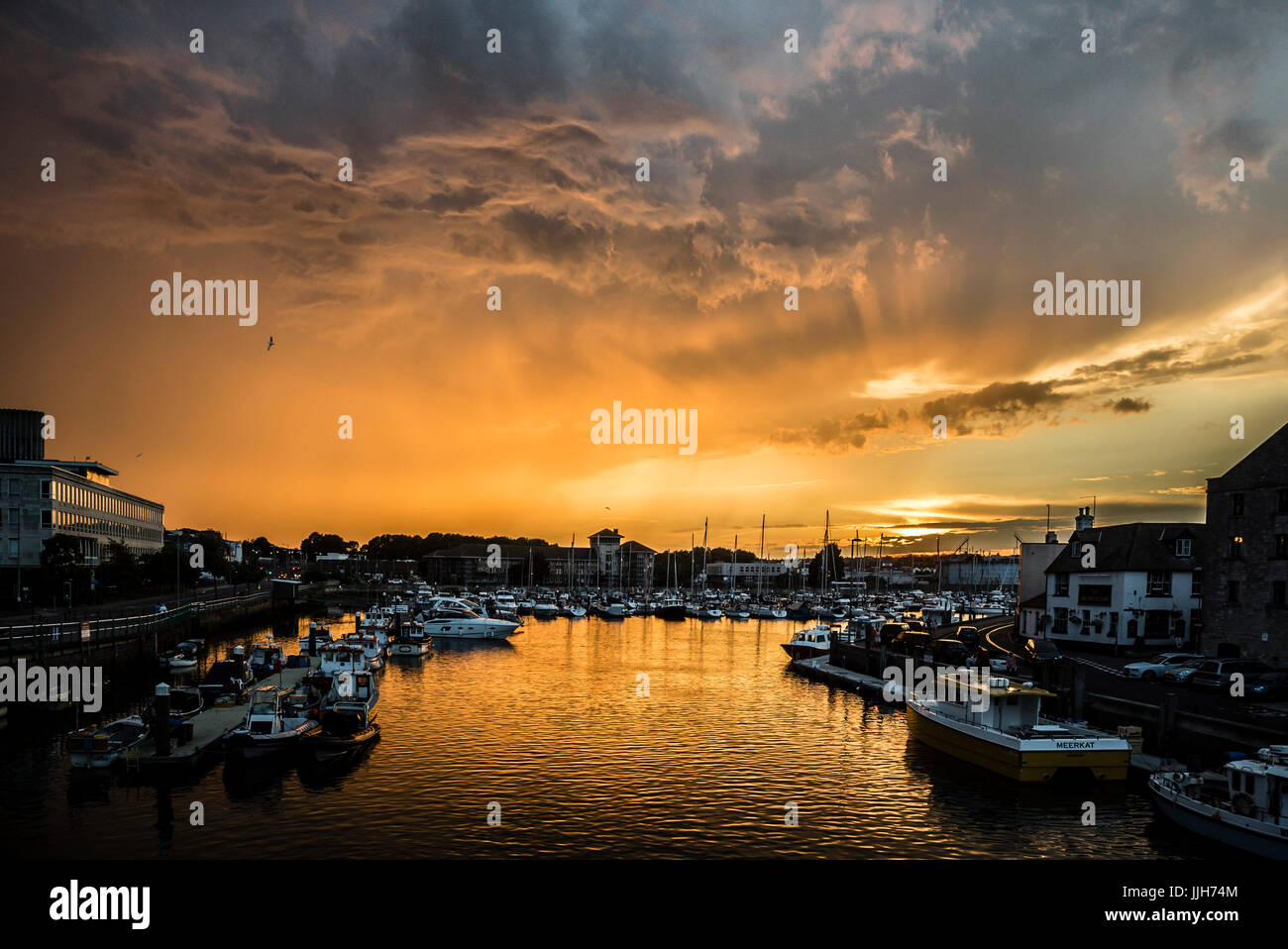 Weymouth harbour side hi-res stock photography and images - Alamy
