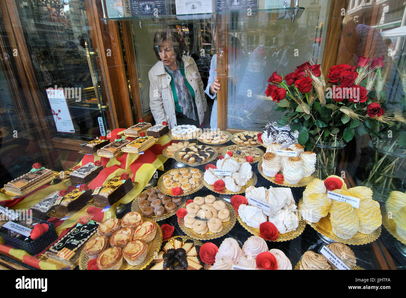 Pastry La Colmena. 12, Plaça de l´Angel, Barcelona, Catalonia, Spain ...