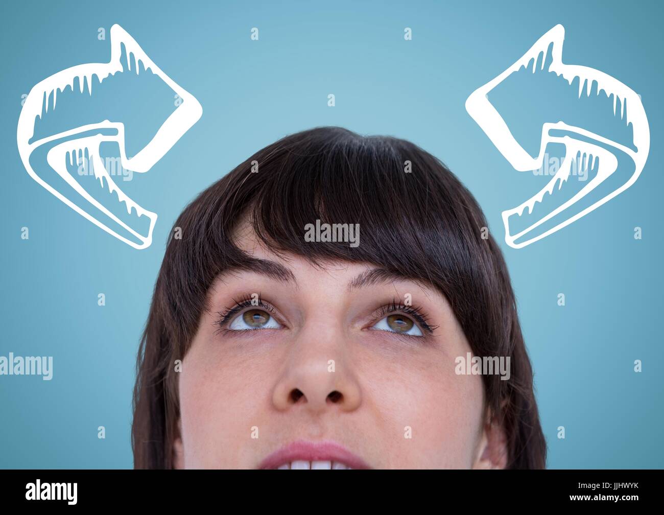 Curved woman hi-res stock photography and images - Alamy