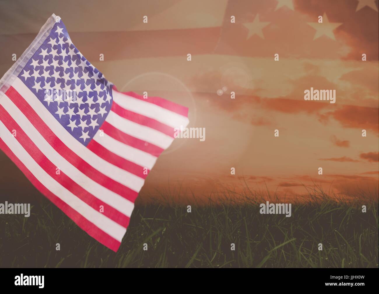 American flag star field hi-res stock photography and images - Alamy