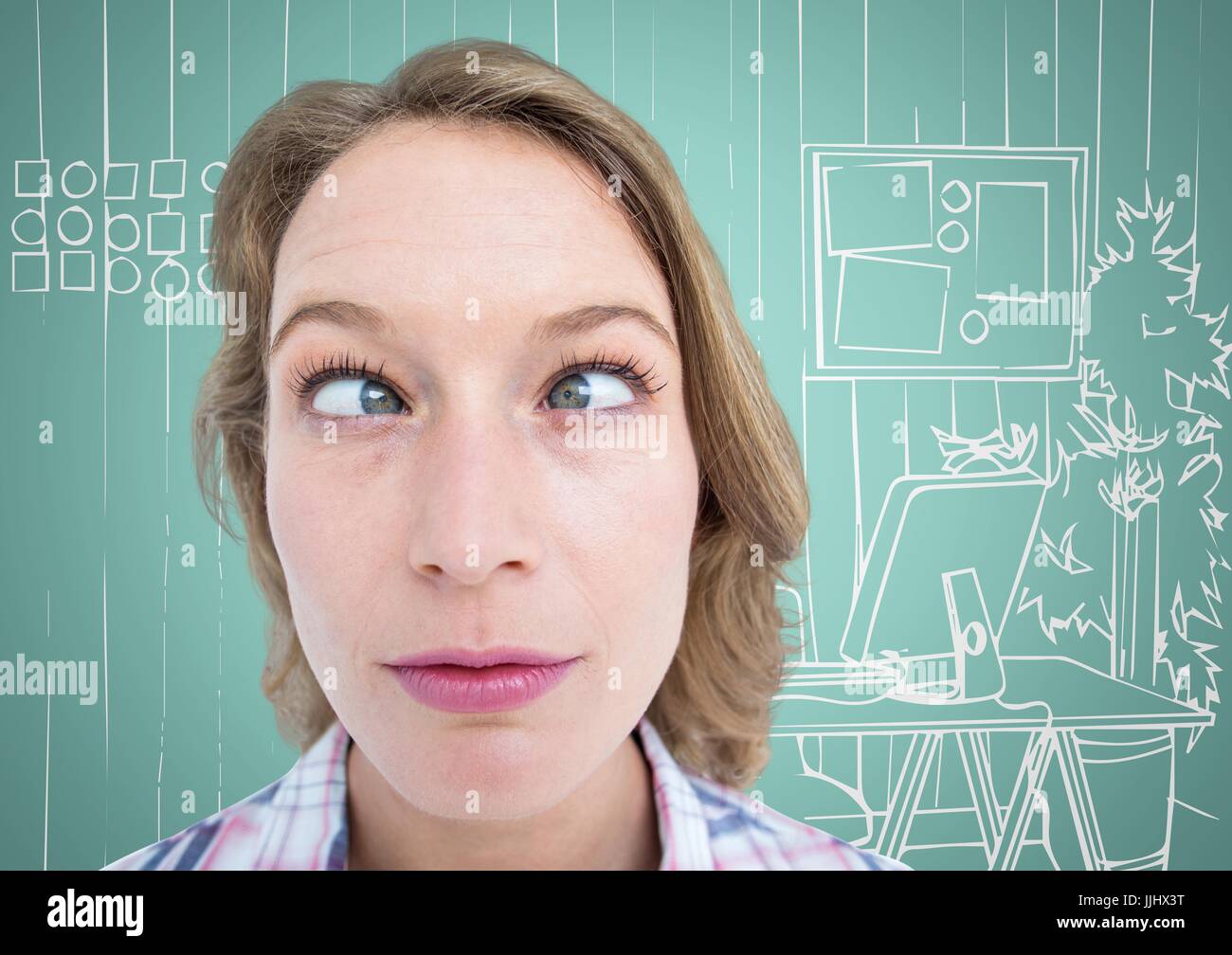 Space funny face hi-res stock photography and images - Alamy