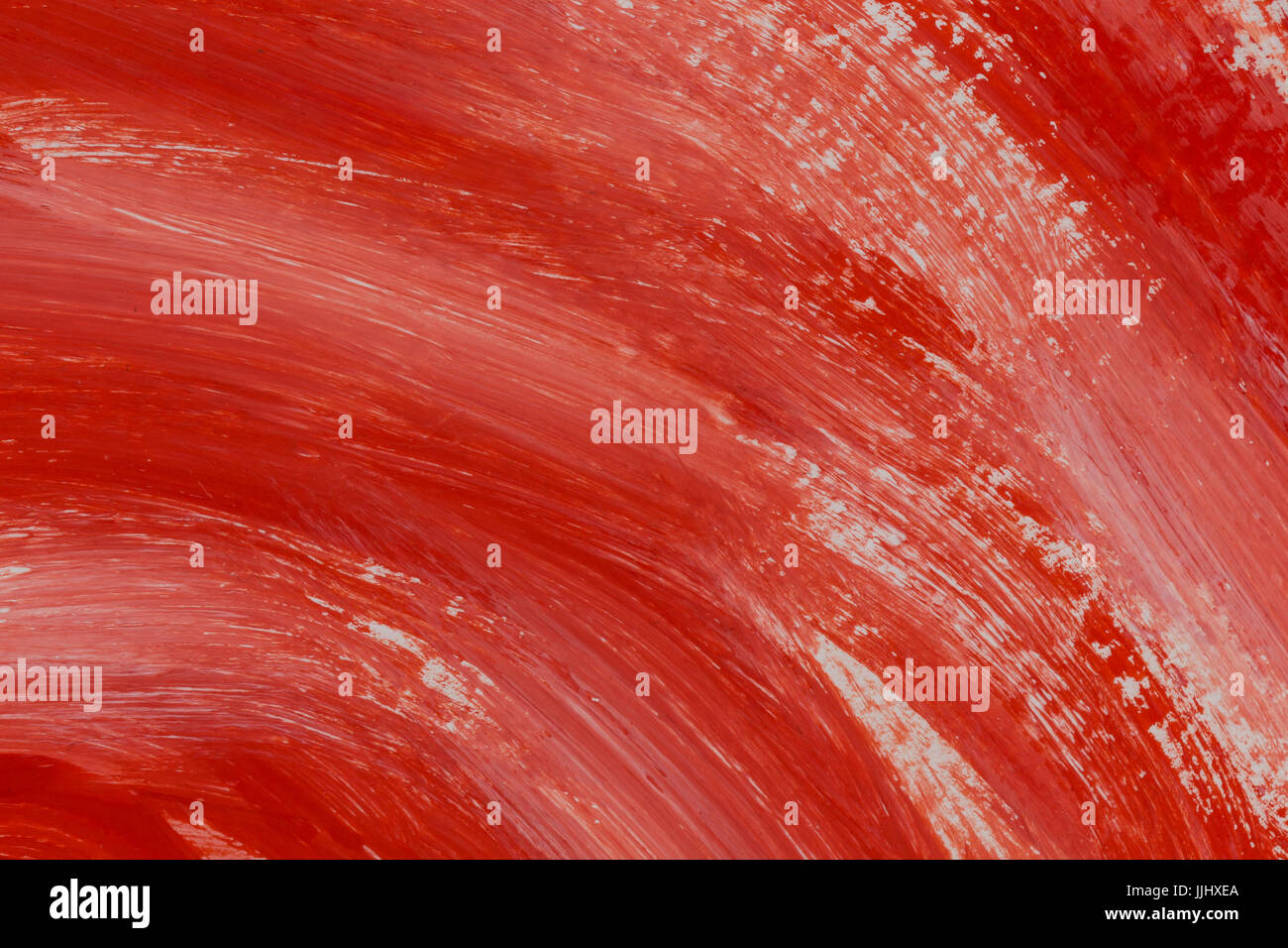 Red color paint brush strokes on the paper texture background Stock ...