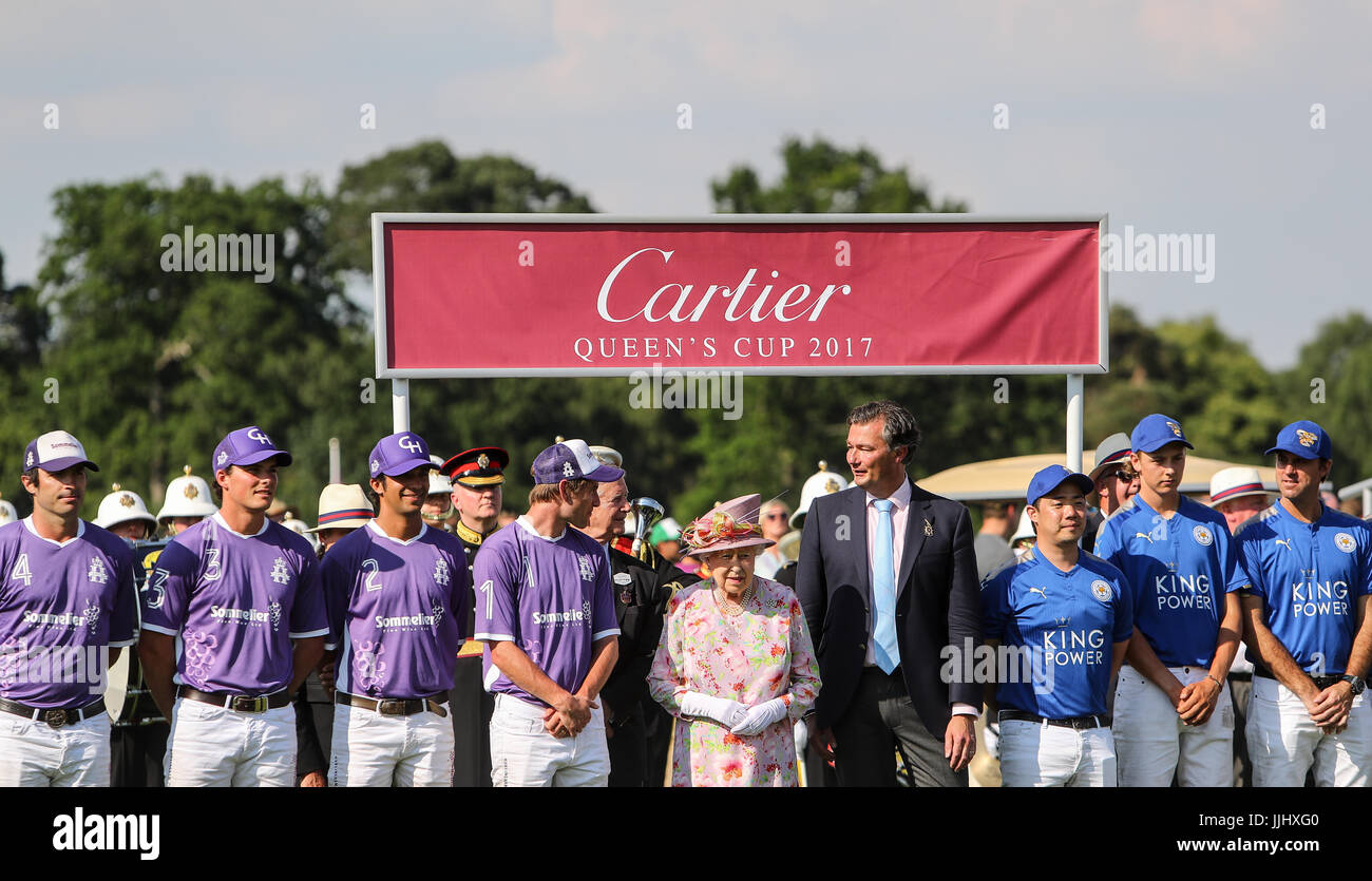 The Cartier Queens Cup at Guards Polo Club in Windsor Great Park ...