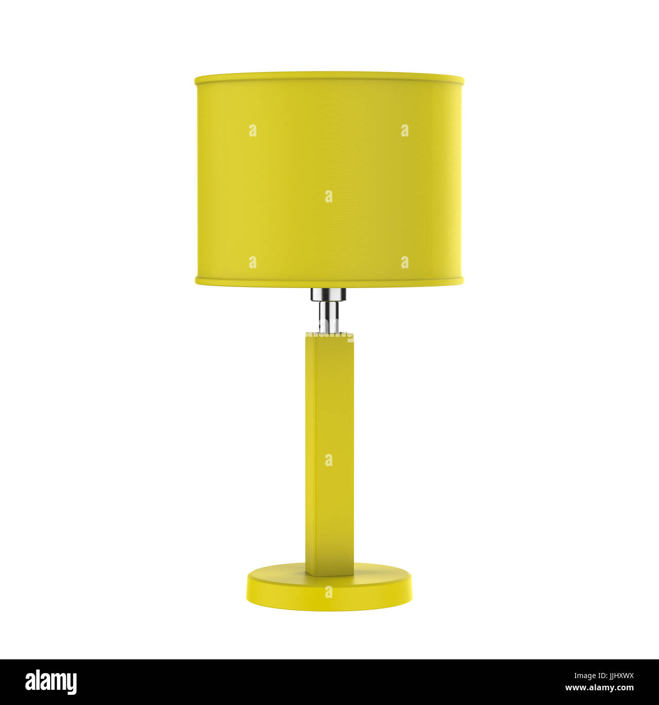 3d rendering table lamp isolated on white Stock Photo - Alamy