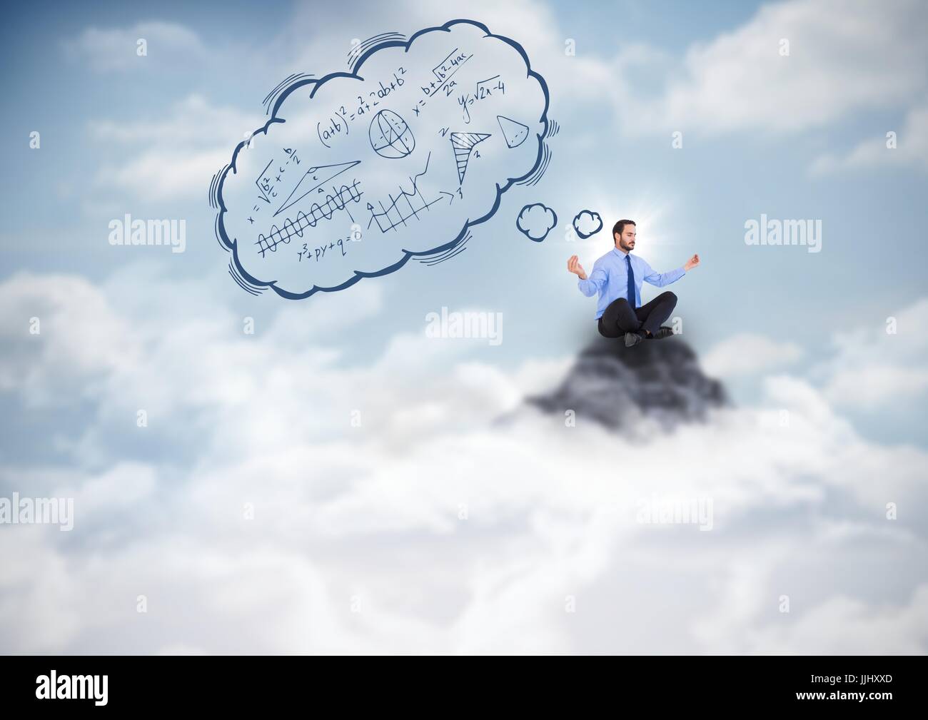 Thought cloud hi-res stock photography and images - Alamy