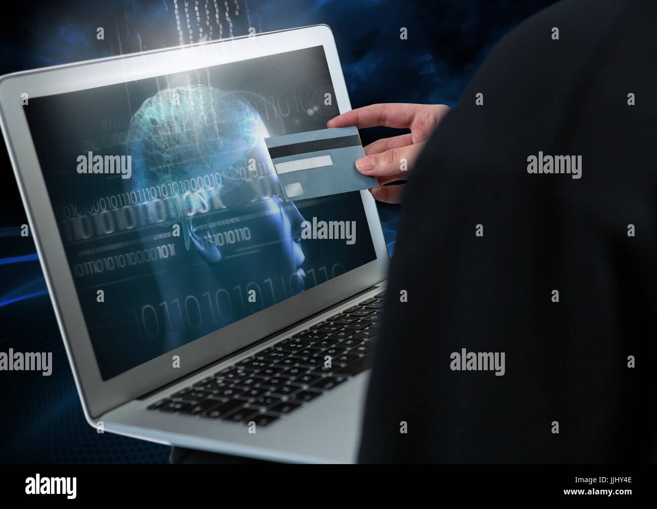 Coding screen face hi-res stock photography and images - Alamy