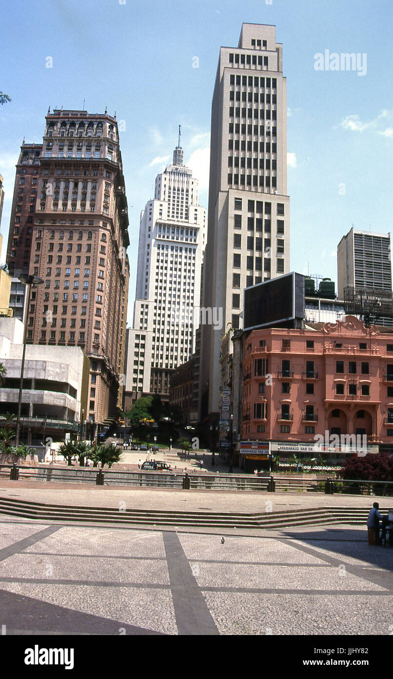 Banespa Building; Martinelli Building; Center; São Paulo; Brazil; 1995 ...