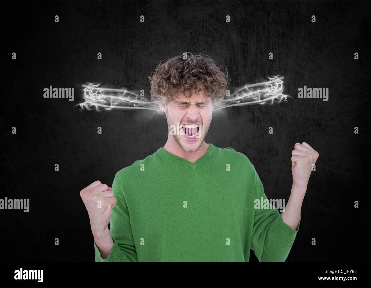 Rage anger shouting hi-res stock photography and images - Alamy