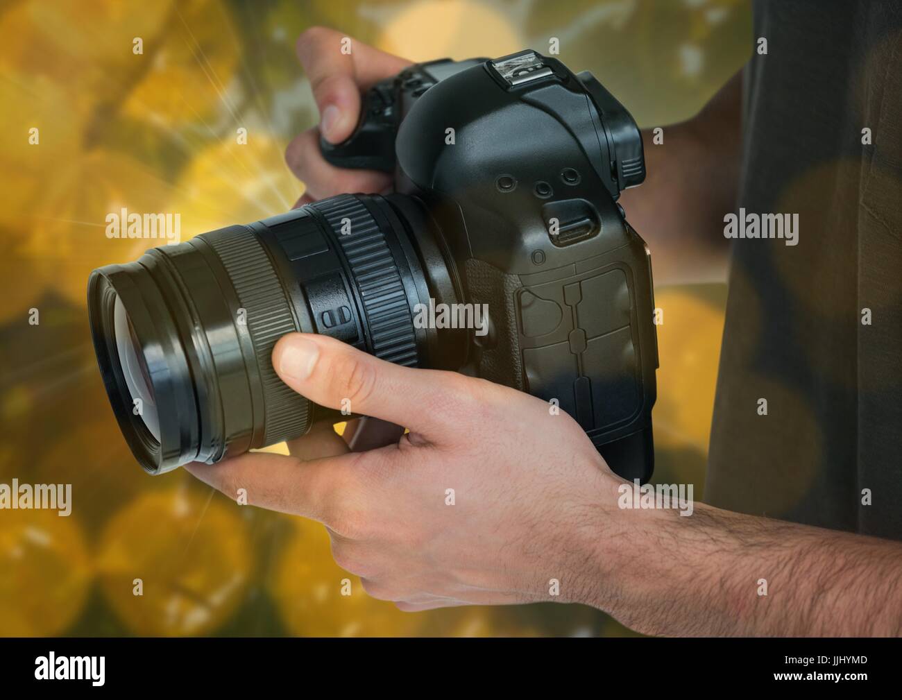 Camera background bokeh hi-res stock photography and images - Alamy