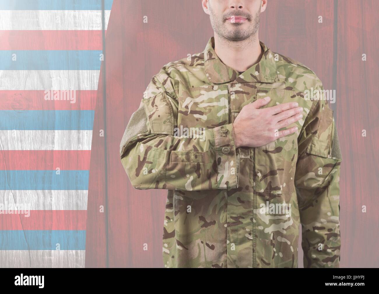 Red hand commando hi-res stock photography and images - Alamy