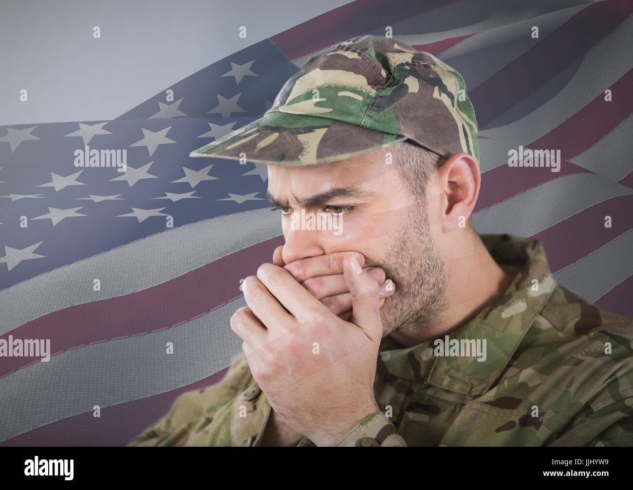 Soldier hiding war hi-res stock photography and images - Alamy