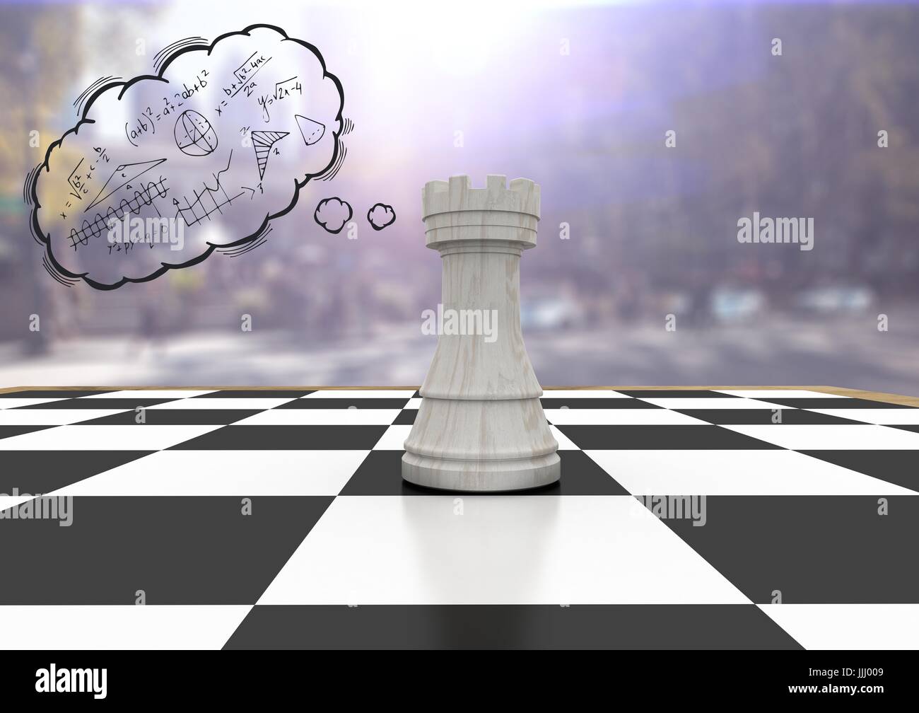 Game piece skyscraper hi-res stock photography and images - Alamy