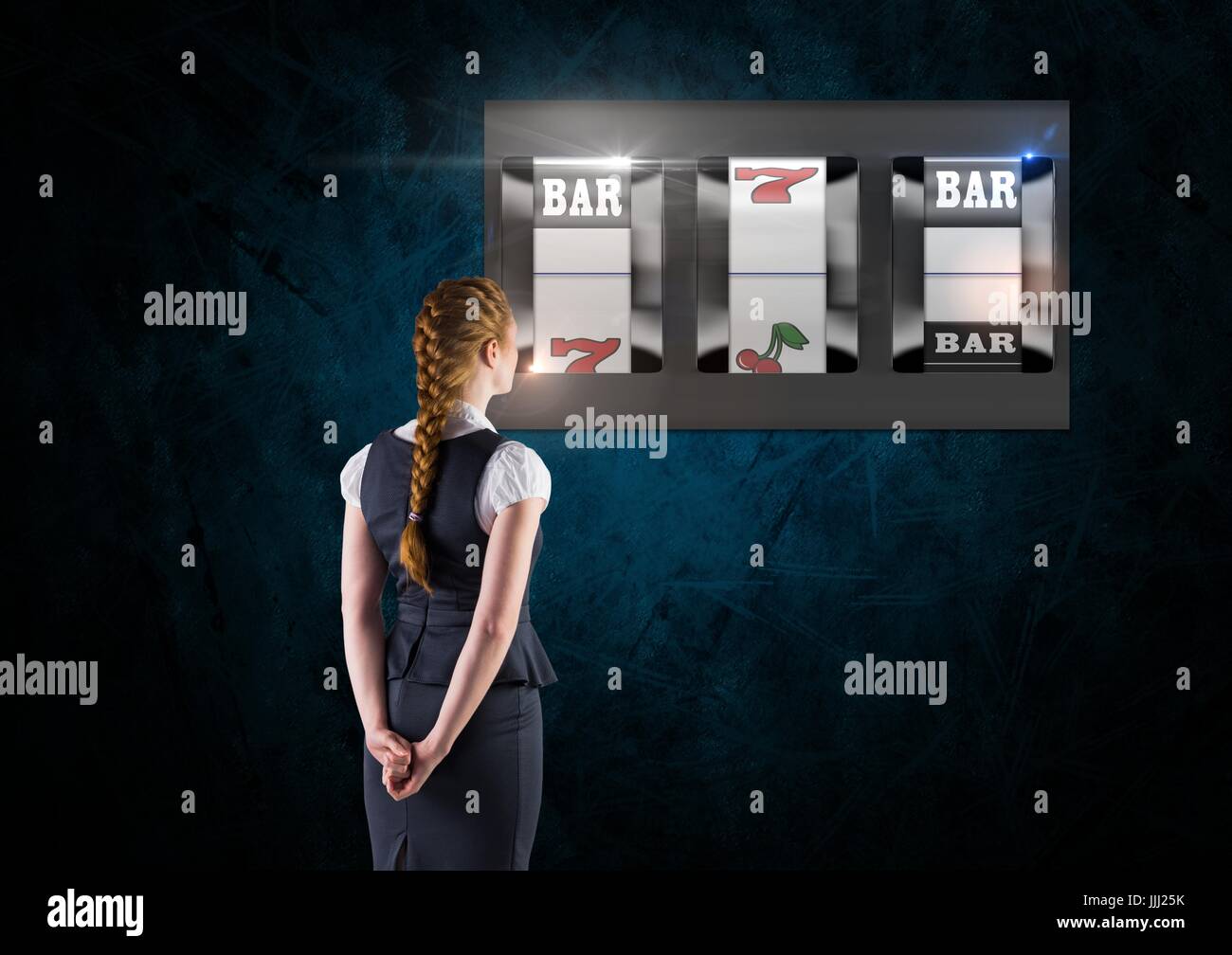 Gambling machine cut out hi-res stock photography and images - Alamy