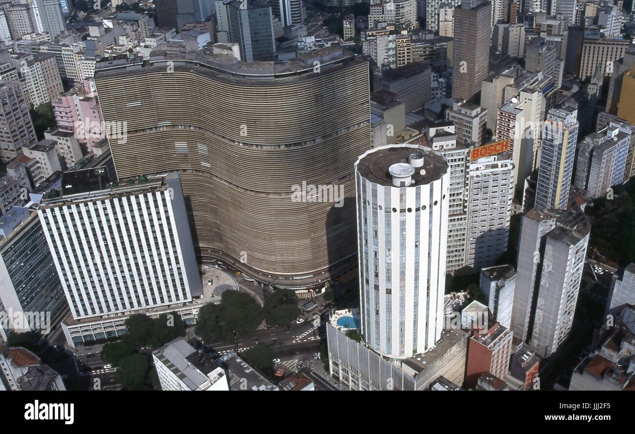 Copan Building; Hilton Hotel; Center; Sao Paulo; Brazil Stock Photo - Alamy