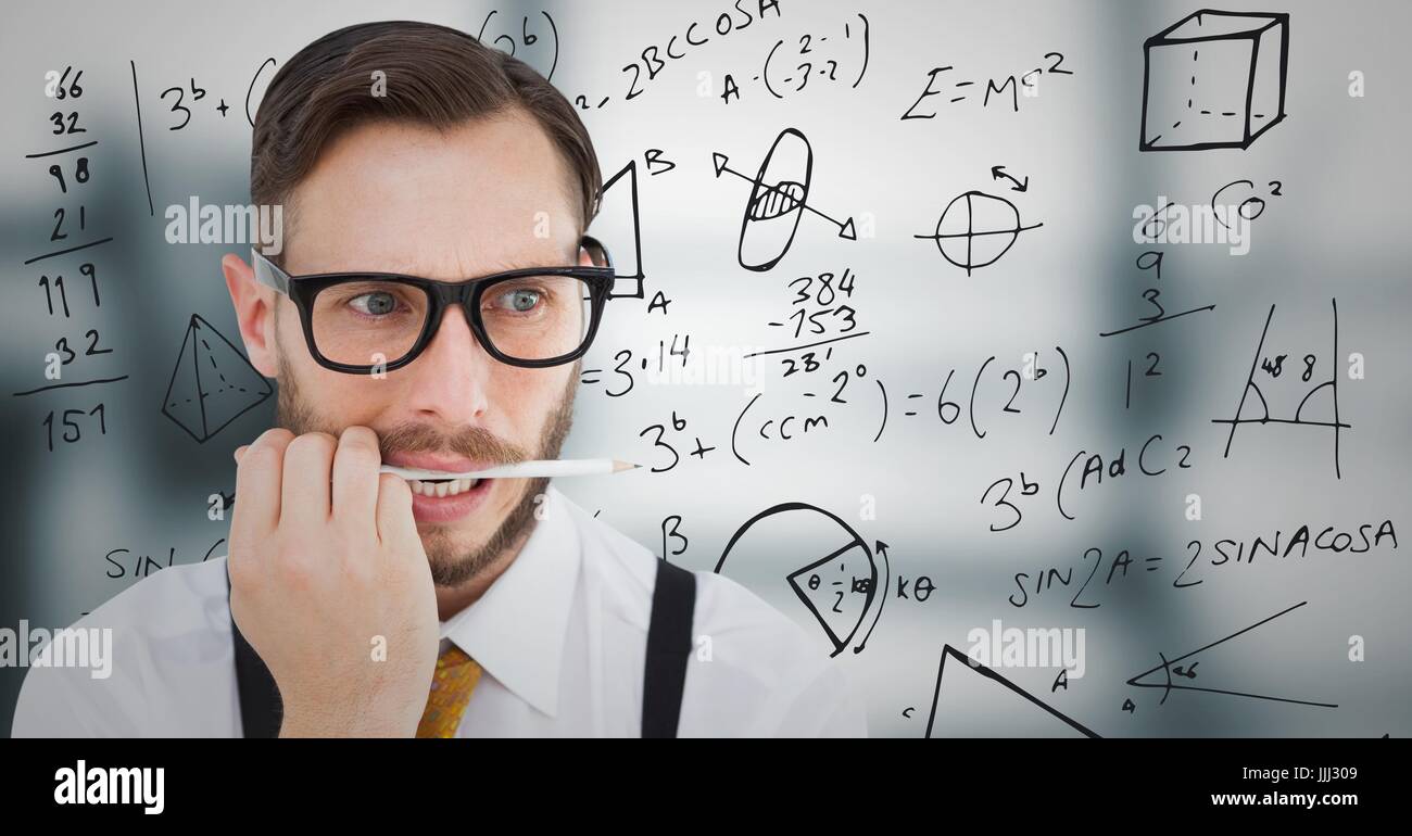 Pen in mouth hi-res stock photography and images - Alamy