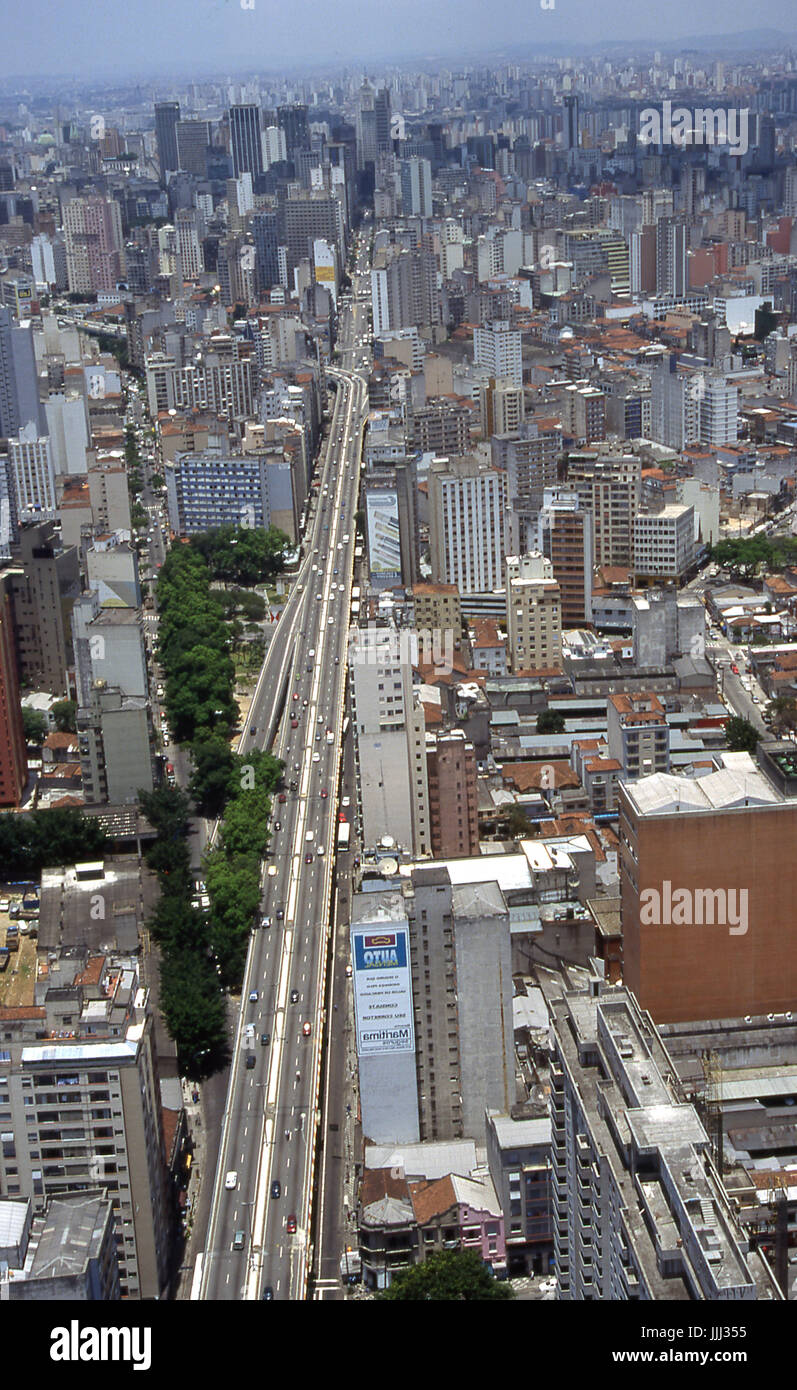 Minhocão; Center; São Paulo; Brazil Stock Photo - Alamy