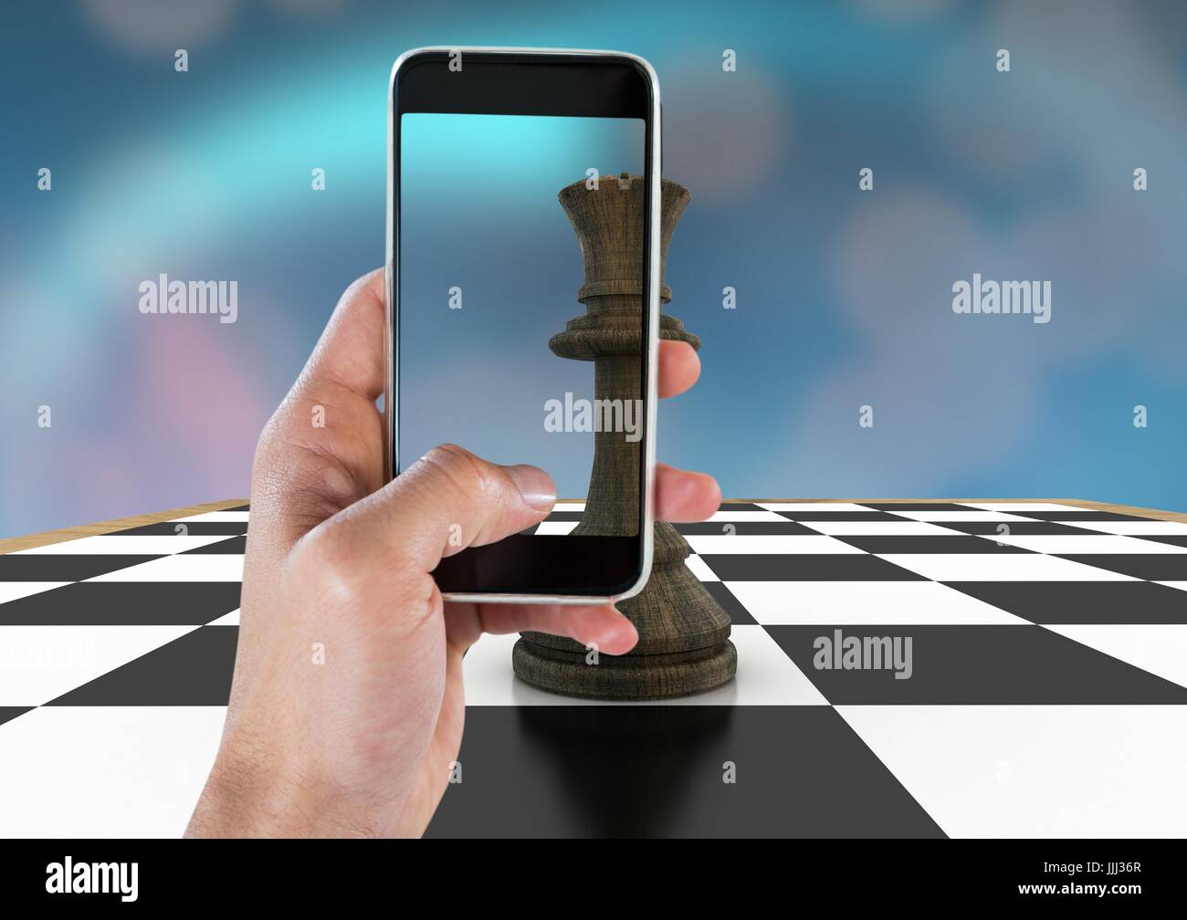 Hand holding chess piece hi-res stock photography and images - Alamy