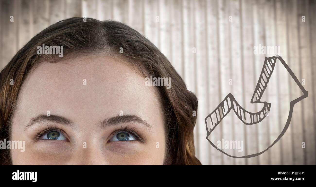 Womans head shape hi-res stock photography and images - Alamy