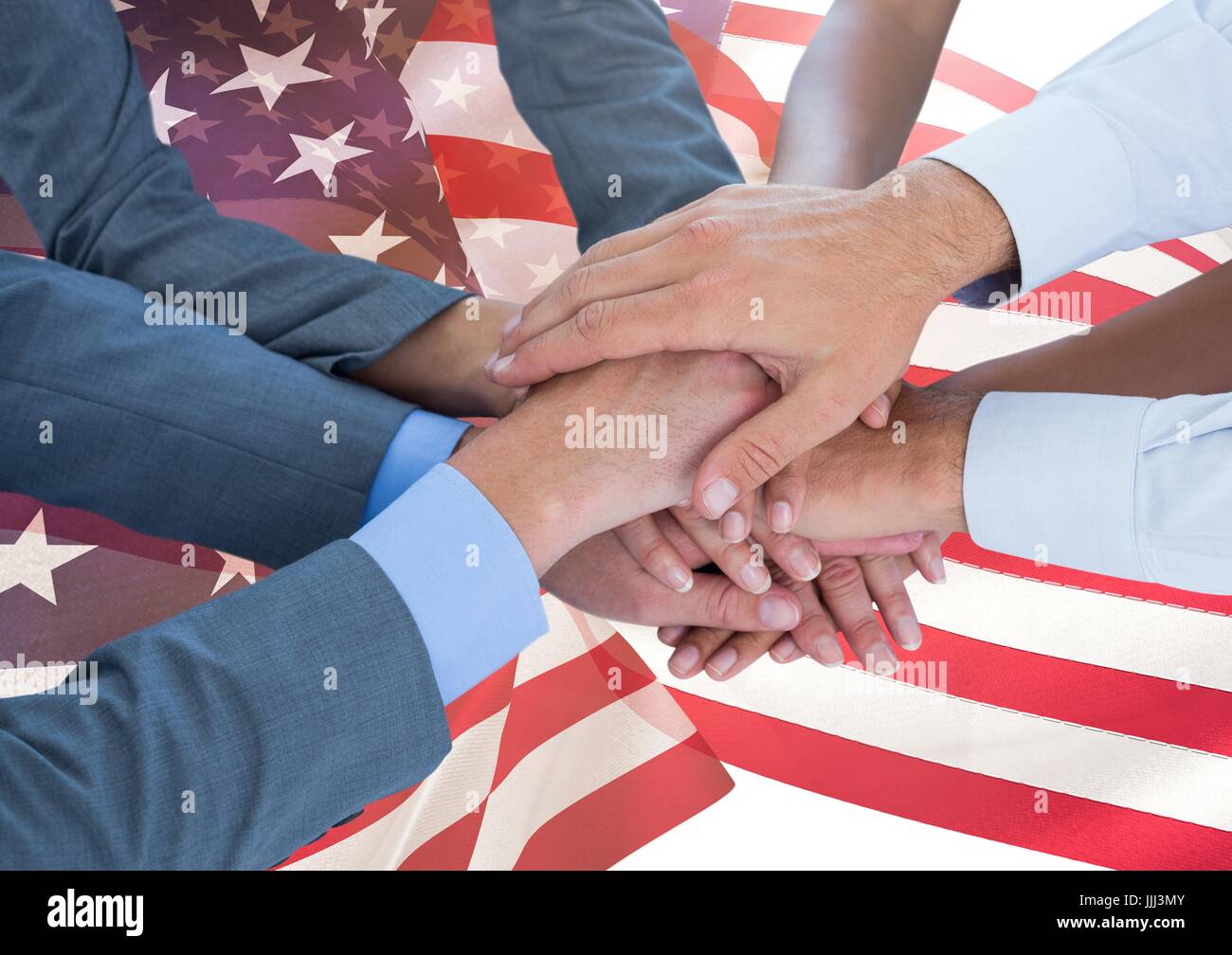 American flag presentation hi-res stock photography and images - Alamy