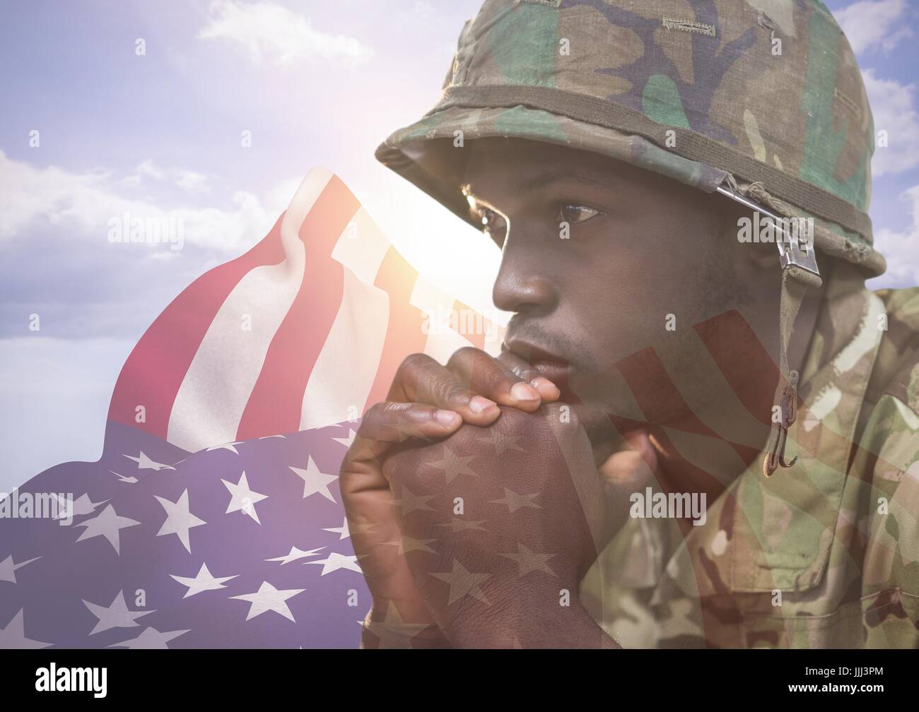 Soldier face hi-res stock photography and images - Alamy