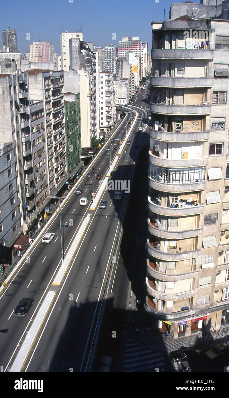 Minhocão; Center; São Paulo; Brazil Stock Photo - Alamy