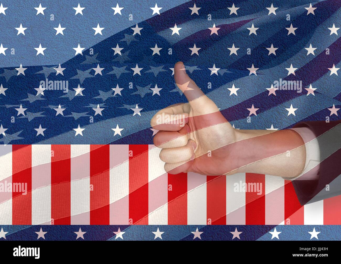 3d man hand showing thumbs hi-res stock photography and images - Alamy