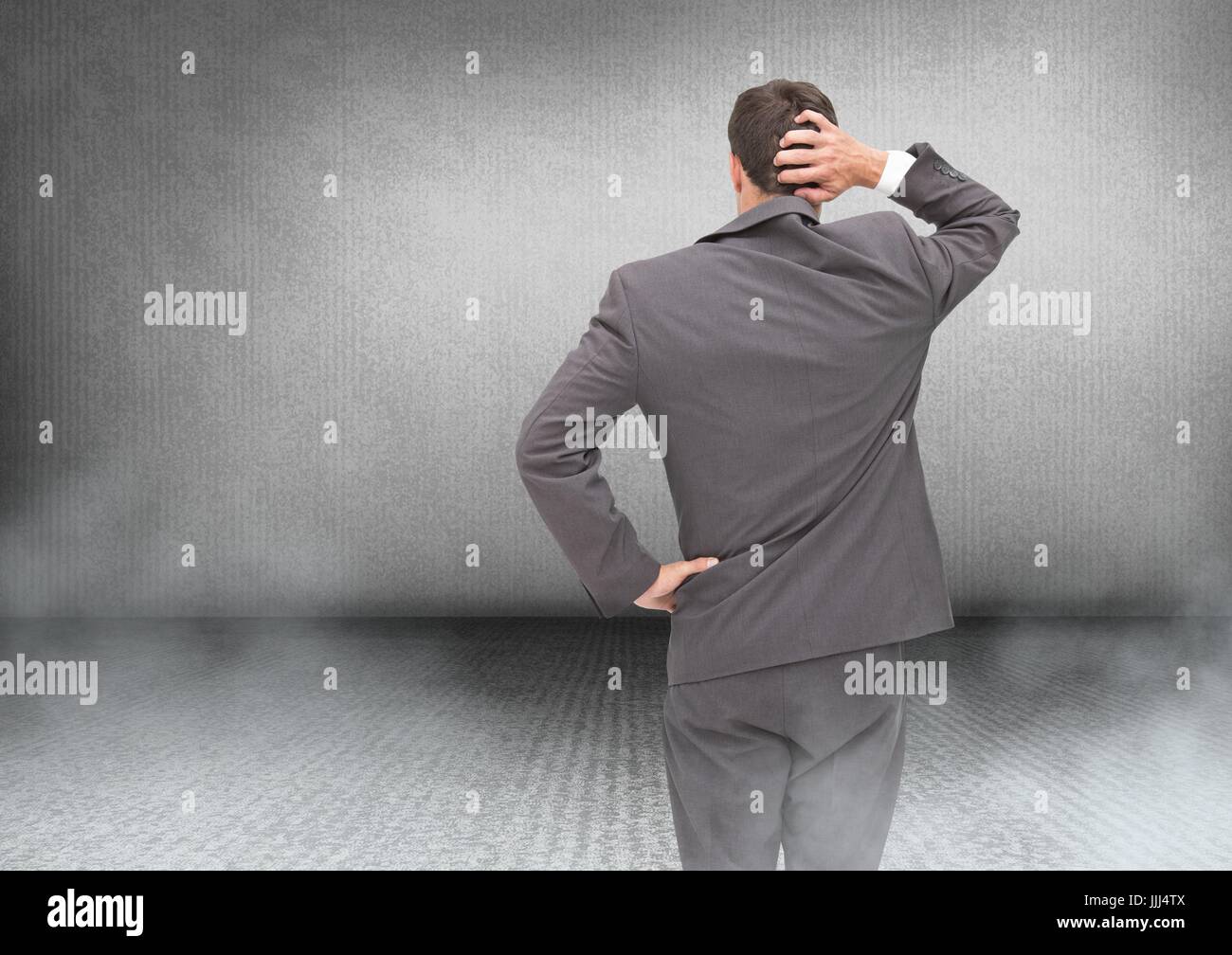 Smart man in suit back shot hi-res stock photography and images - Alamy