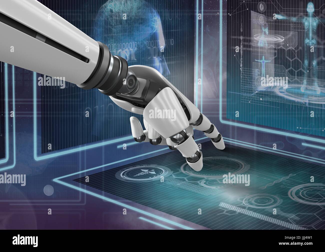 Human robot interfaces hi-res stock photography and images - Alamy