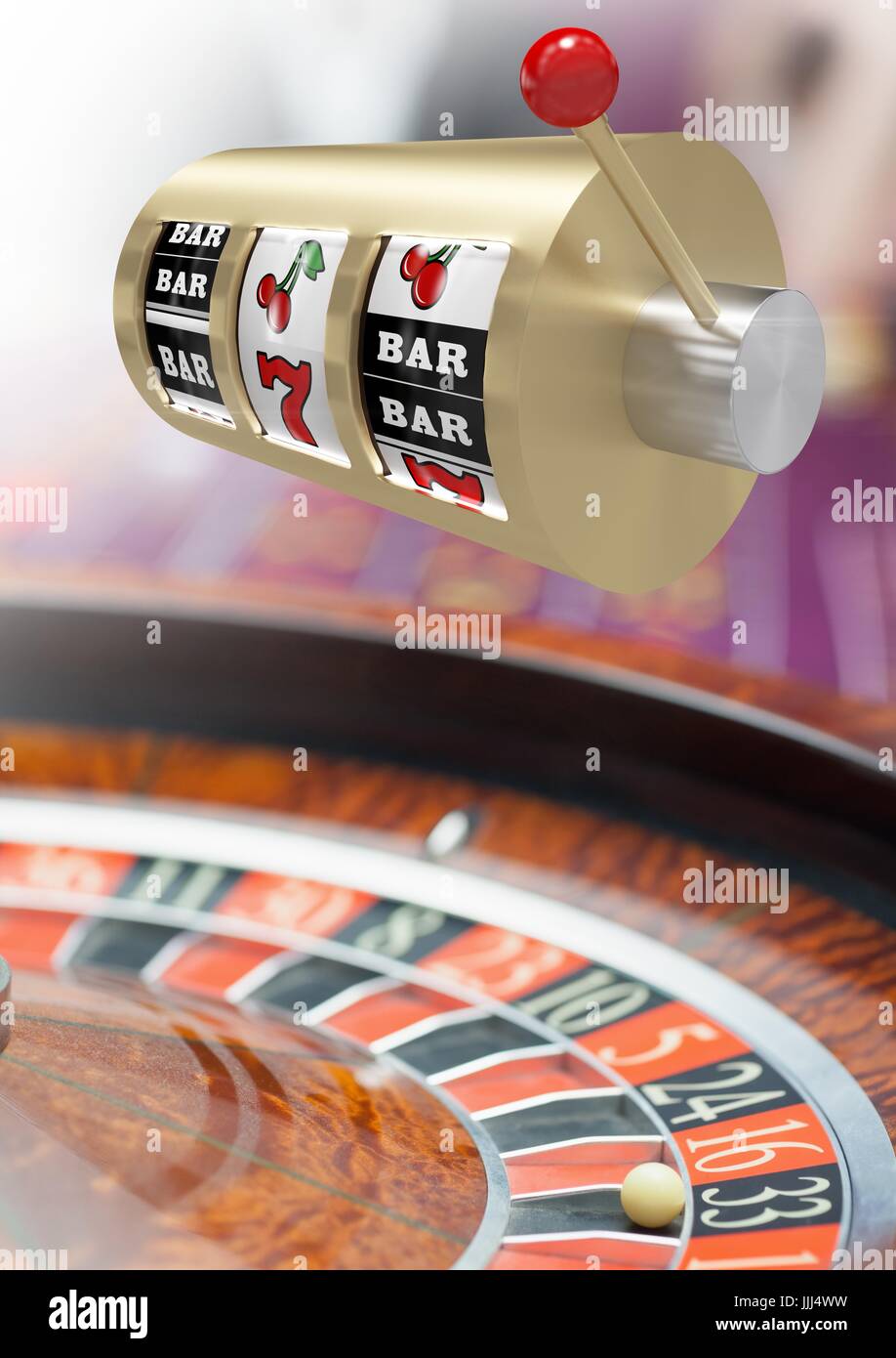 Gambling machine cut out hi-res stock photography and images - Alamy