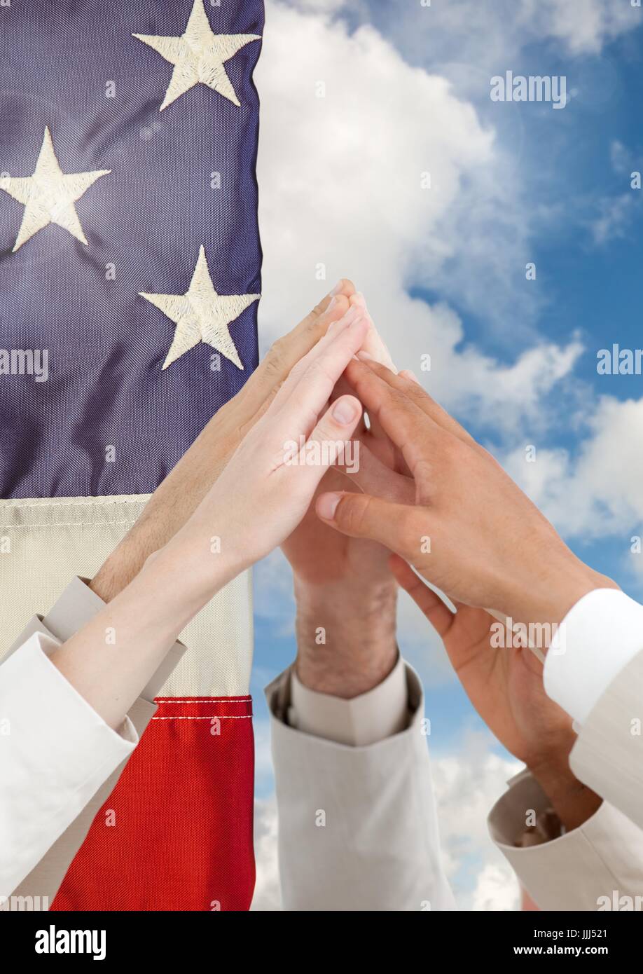 High hands hi-res stock photography and images - Alamy