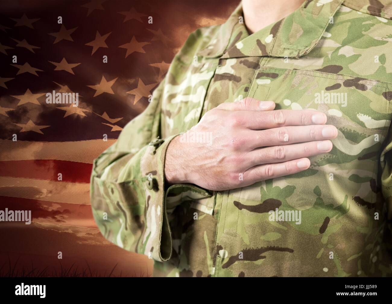 Soldier close up camouflage hi-res stock photography and images - Alamy