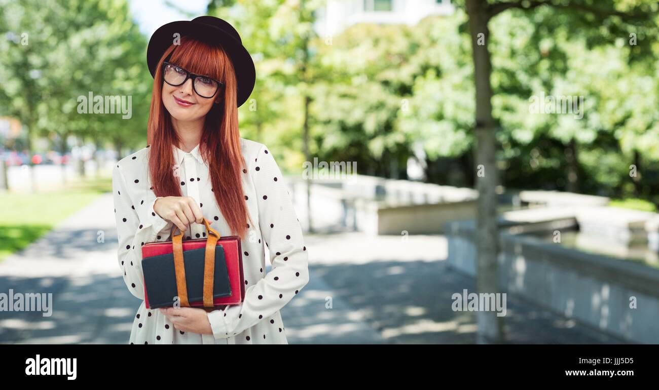 College student bag hi-res stock photography and images - Alamy