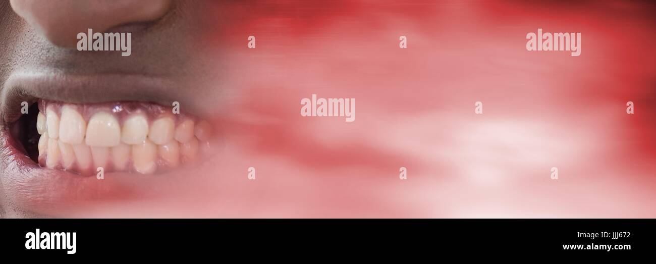 Clenched lips hi-res stock photography and images - Alamy