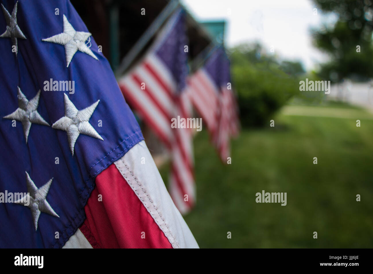 American flag vector hi-res stock photography and images - Alamy