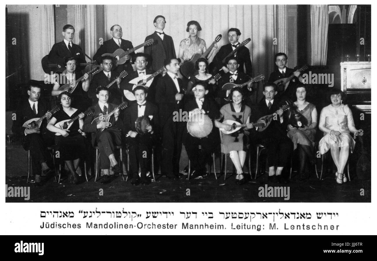 Jewish Mandolin Orchestra / Judisches Mandolinen-Orchester Mannheim ...