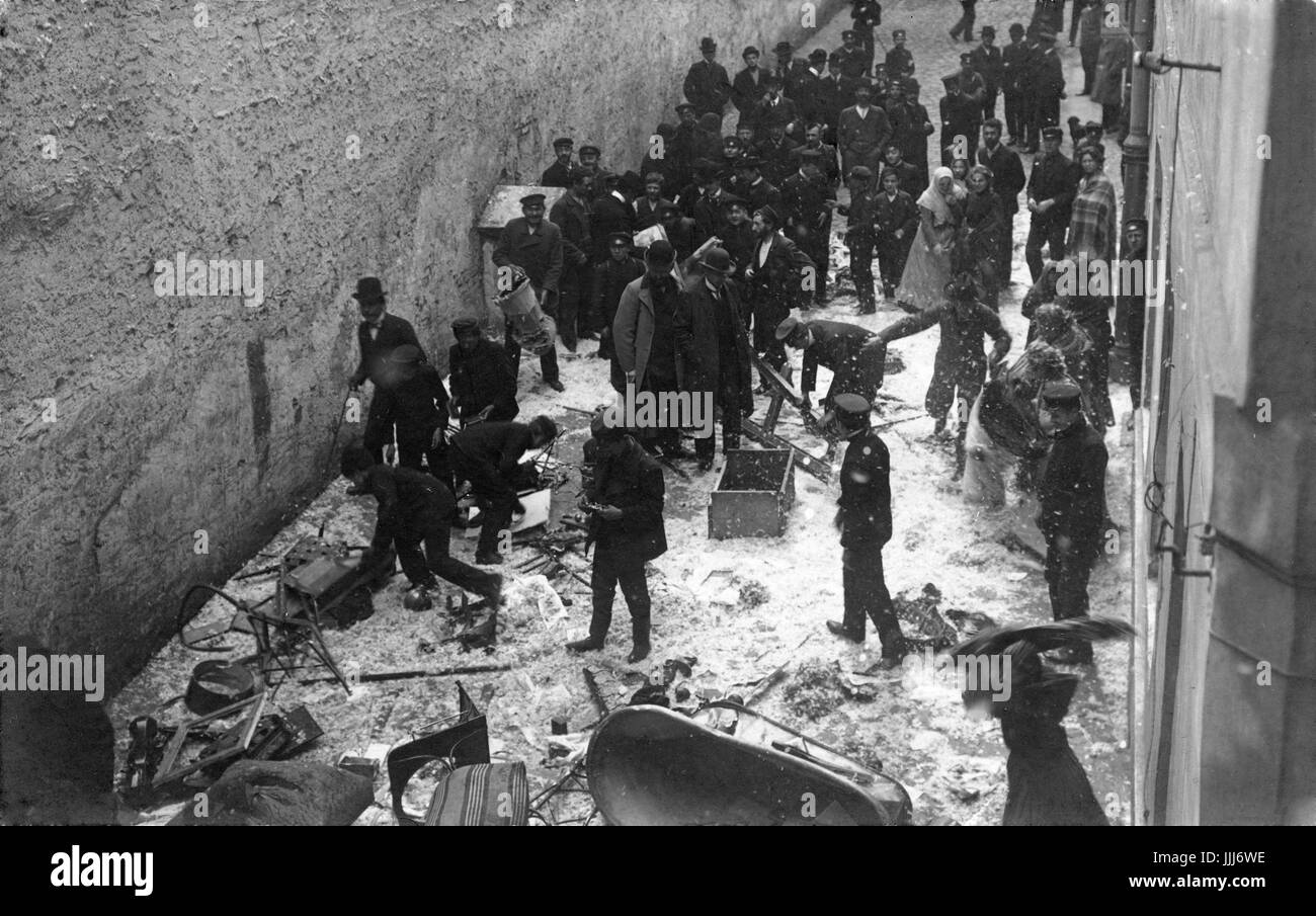 After the pogrom 1905. Warsaw, Poland Stock Photo - Alamy