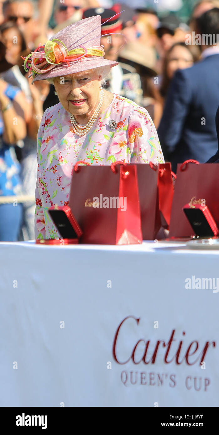 The Cartier Queens Cup at Guards Polo Club in Windsor Great Park ...