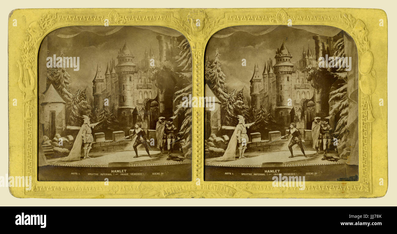 Hamlet shakespeare ghost hi-res stock photography and images - Alamy