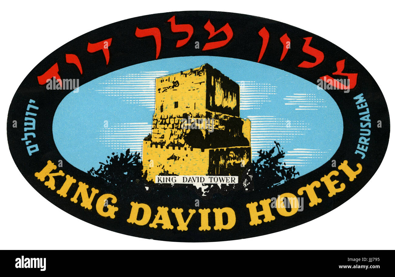 King david hotel jerusalem drawing hi-res stock photography and images ...