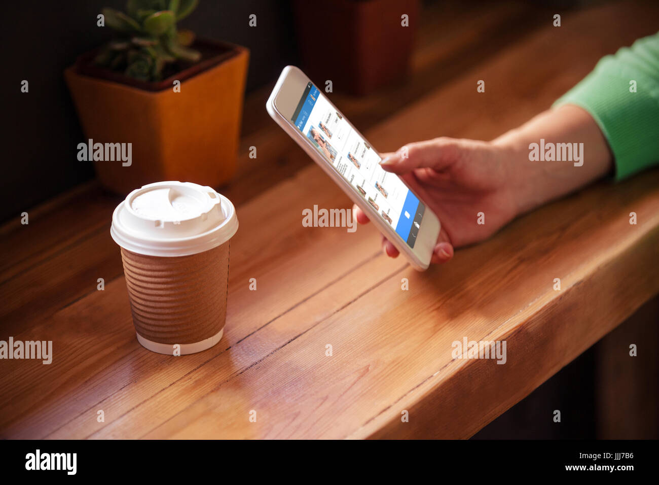 Composite 3d image of interface of chat application Stock Photo - Alamy